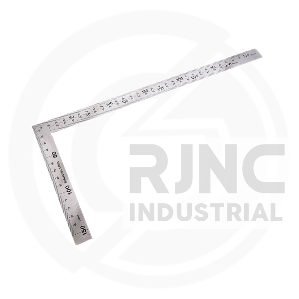 Ruler, L-Square, 150mm x 300mm, 90 deg, Stainless Steel – RJNC ...