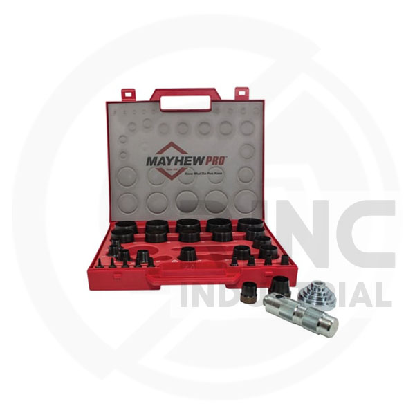 Mayhew 66006 3mm to 50mm Metric Hollow Punch Set – RJNC Industrial Sales