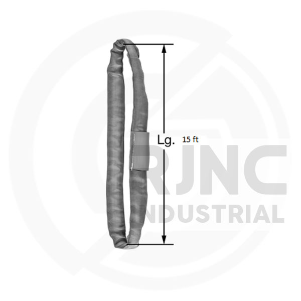 2″ Wide Eyeless Round Sling – RJNC Industrial Sales